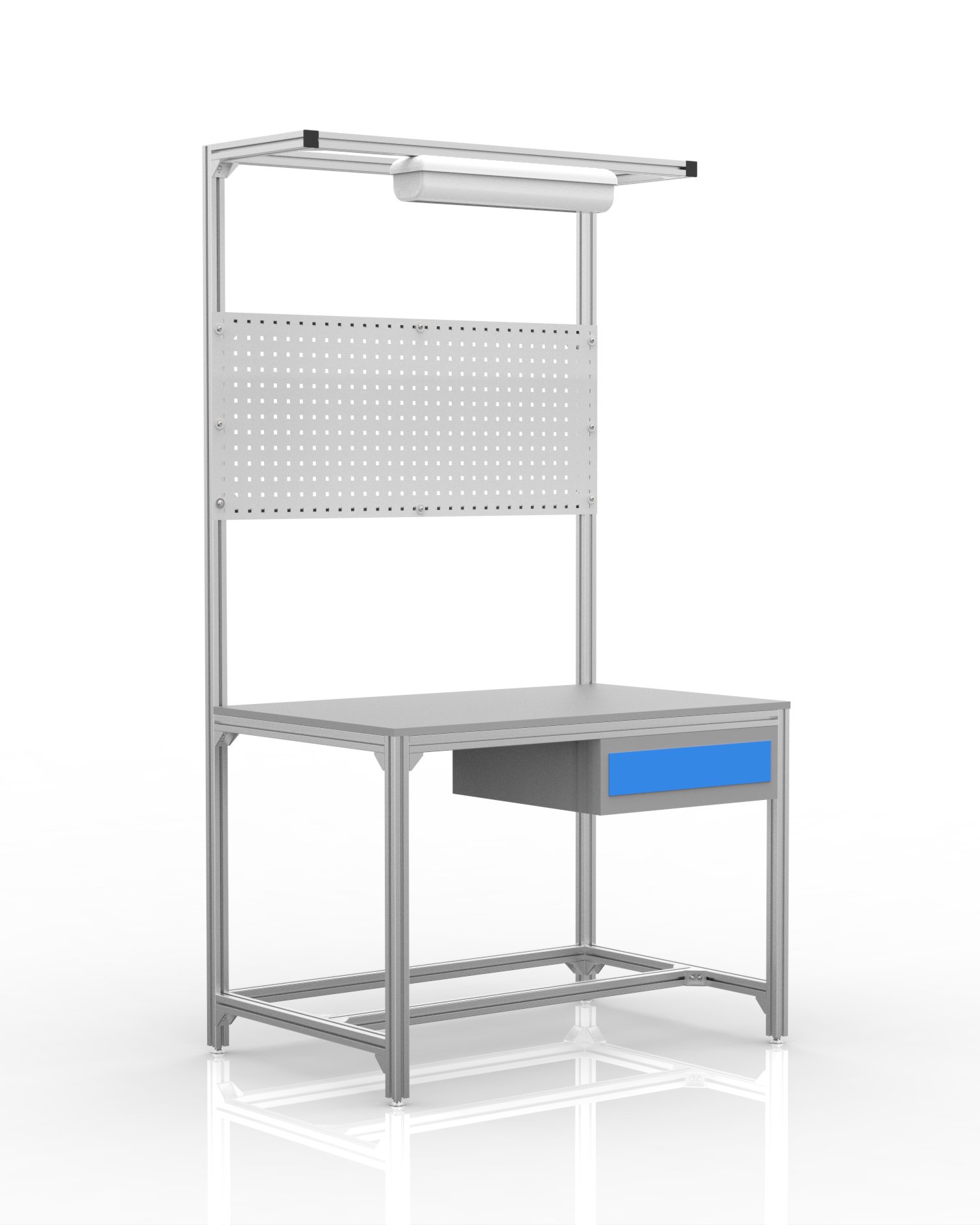 Stół warsztatowy z profili aluminiowych 24061431 (3 modele) | Flexlean